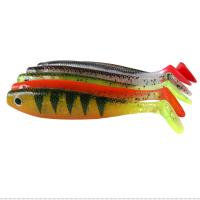 China Japan Shad Bait Fishing Lures Artificial Bait Jig Head Fly Rubber Fishing Bait for sale