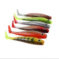 China Japan Shad Bait Fishing Lures Artificial Bait Jig Head Fly Rubber Fishing Bait for sale