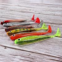 China Japan Shad Bait Fishing Lures Artificial Bait Jig Head Fly Rubber Fishing Bait for sale