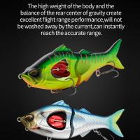 China 10g 22.5g Bass Whopper Plopper Fishing Lure Slow Sinking Swimbait Lifelike Propeller for sale