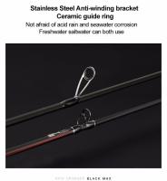 China 8kg Abu Garcia Fishing Rod Abu Garcia Black Max Fishing Rod Power Fishing Rod for sale