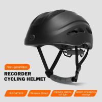 China Waterproof Smart Bicycle Helmet Action Camera WiFi 1080P GPS Helmet Video Recorder for sale