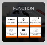China Waterproof Smart Bicycle Helmet Action Camera WiFi 1080P GPS Helmet Video Recorder for sale