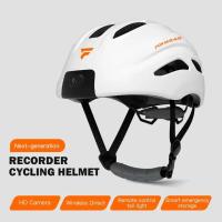 China Waterproof Smart Bicycle Helmet Action Camera WiFi 1080P GPS Helmet Video Recorder for sale