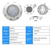 China Pool Underwater Green Light Led Dive Lights Waterproof Ip68 Led Fishing Lights for sale