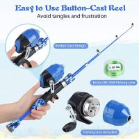 China Kids Fishing Rod And Reel Combo Fishing Lure Line Bag Included for sale
