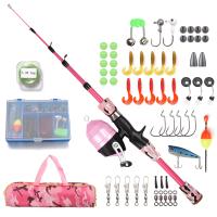 China Kids Fishing Rod And Reel Combo Fishing Lure Line Bag Included for sale