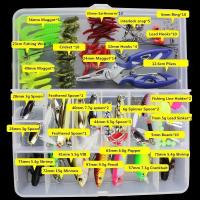 China Crank Minnow Popper Fishing Tackle Box Kit Baits Hooks Fishing Tackle Box Accessories for sale