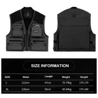 China Fishing Hiking Vest Mens Photographer Waistcoat 11 Pockets Sleeveless Jacket for sale