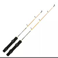 China Portable Mini Carbon Fiber 45CM 55CM Ice Fishing Rod for sale