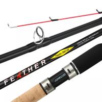 China Feather 40T Carbon Fishing Tackle Set Light Weight Feeder Fishing Rod 3.6m 3.9m 3 Sections for sale