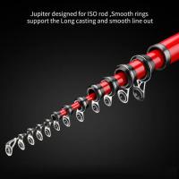 China 430cm 530cm Fishing Tackle Set Long Casting Ultralight Telescopic Fishing Rod ISO for sale