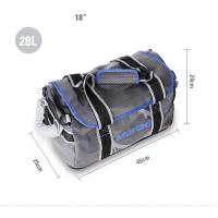 China PVC Waterproof Tackle Box Fishing Multifunctional Handbag Lure Case Fishing Tackle Bag for sale