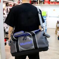 China Large Capacity Fishing Tackle Set Bag PVC Waterproof Lure Bag Multifunctional Handbag for sale