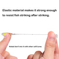 China 4.5cm 0.9g Fishing Lure Kit TPE Material Soft Fishing Lures T Tail Paddle Crappie Shad for sale