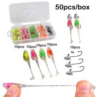 China 4.5cm 0.9g Fishing Lure Kit TPE Material Soft Fishing Lures T Tail Paddle Crappie Shad for sale