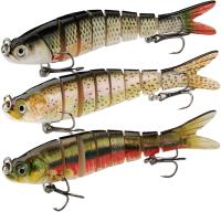 China 8 Segmented Fishing Lure Kit  Multi Jointed Hard Bait Sinking Swimbait for sale