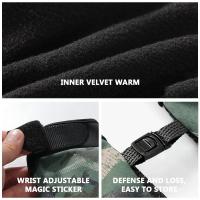 China Ice Fishing Handling Gloves Non Slip Cold Weather Fishing Gloves Outdoor Activities Gloves for sale