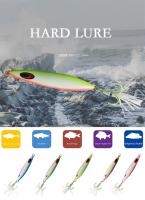 China Sea Fishing Slow Jigging Lure Metal BaitShore Artificial Fishing Hook for sale
