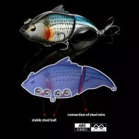 China 115mm VIB Sinking Fishing Lure Kit VIBRATION Fishing Bass Lures Crankbaits for sale