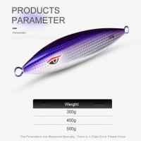 China Luminous Slow Jigging Lures Slow Pitch Lures For Saltwater Metal Lead Fishing Lure for sale
