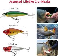 China Freshwater Fishing Lure Kit Bait Bass Fishing Trout Lure Salmon Fishing Accessories for sale