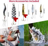 China Freshwater Fishing Lure Kit Bait Bass Fishing Trout Lure Salmon Fishing Accessories for sale