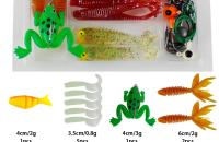 China Colorful Fishing Tackle Set Plastic Metal Fishing Tackle Bait for sale