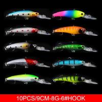 China 20pc Fishing Lure Kits Minnow Hard Plastic Bait Carp Fishing Tackle Equipment for sale