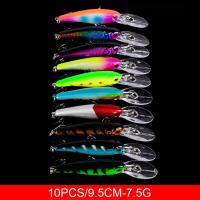 China 48pcs Fishing Lure Set Crankbait Artificial Hard Bass Bait  Fish Tackle Box for sale