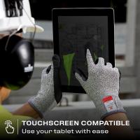 China Safety Work Gloves Fishing Tackle Set Waterproof Fishing Gloves With Grip Palm Coating for sale