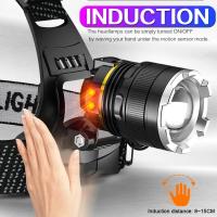 China Rechargeable Fishing Headlights Hiking Weatherproof Emergency Light for sale
