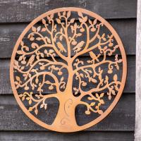 China Rustic Bronze Metal Wall Art Decoration Indoors Outdoors 51cm 61cm Metal Artwork For Wall for sale