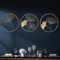 China 3pcs Nordic Style Wall Art Metal Wall Decoration OEM Easy  Install for sale