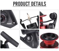 China Full Metal Penn Fierce III Live Liner Free Spool Fishing Reel 5 Bearings for sale