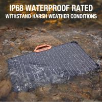 China ISO 80w Flexible Solar Panel Waterproof 80 Watt Folding Solar Panel for sale
