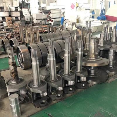 China 150kg Alloy Steel Bearing Main Hammer Mill Shaft for 420/508 Wood Pellet Machine - High Durability Industrial Component for sale