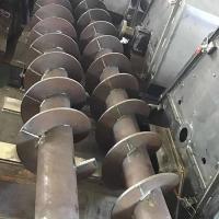 China 219mm Stainless Steel Flexible Screw Auger Conveyor 10-80TPH for Wood Chips with 85-162m³/h Capacity for sale