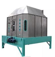 China SS Steel 20t/H 8m³ Counterflow Pellet Cooler for Feed Production Line with 34m³/min Aspiration for sale