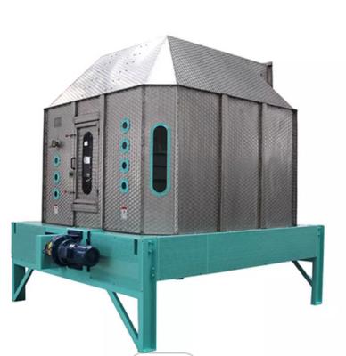 China SS Steel 20t/H 8m³ Counterflow Pellet Cooler for Feed Production Line with 34m³/min Aspiration for sale