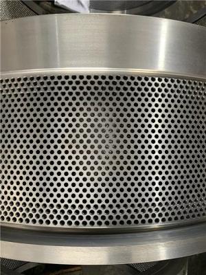 China IDAH530 Anti Friction Pellet Mill Ring Die 1.0-28mm Hole Diameter for Buhler CPM Muyang Feed Machines for sale