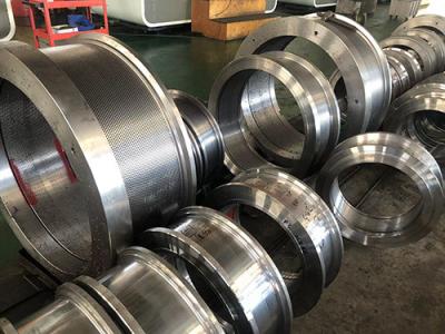 China PTN Buhler Pellet Die SS Steel Poultry Feed Ring Die 560x450mm 180mm Width for sale