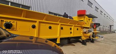 China Large Waste Wood Pallet Shredder 20t/H Capacity with 160-400kW Power for Biomass Crushing for sale
