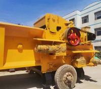 China 10t/h Wood Pallet Crushing Machine with 1600×600mm Feeding Size and Adjustable Roller Speed for Industrial Wood Recycling for sale