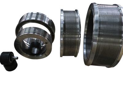 China Stainless Steel Ring Die for Animal Feed Pellet Mill - 140mm Max Thickness, 1000+ Hour Service Life for sale