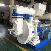 China Coffee Grounds Pellet Making Machine 3-4 T/H Ring Die Pellet Mill 200kw for sale