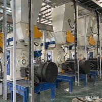 China 20 TPH PLC-Controlled Wood Pellet Production Line for Industrial Biomass Fuel for sale