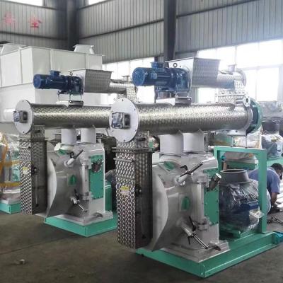 China Heavy Duty Animal Feed Pellet Mill 508 160kW Ring Die 10-18 T/H for Livestock Feed Production for sale