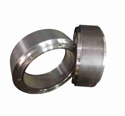 China MUZL350 MUYANG Pellet Mill Ring Die Set with 52-55 HRC Hardness and Φ1.0-16mm Hole Diameter Range for sale