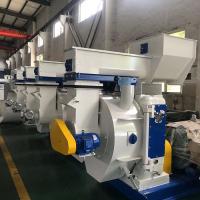 China MZLH508 Wood Pellet Mill Machine 1.5-1.8 t/h Capacity with 520mm Ring Die for 6-12mm Biomass Pellets for sale